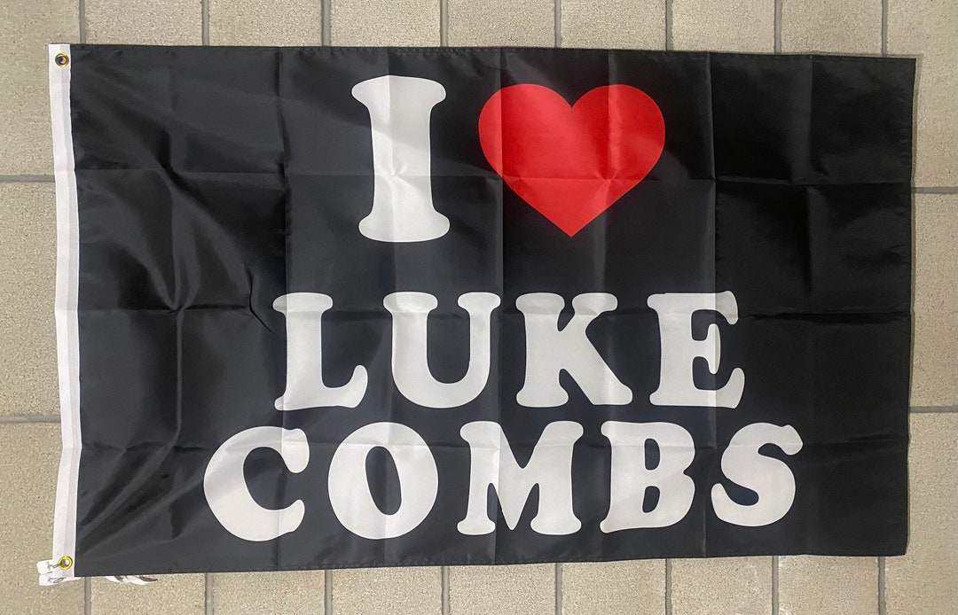 I Love Luke Combs Flag FREE SHIP Country Music Cold Beer Callin’ My ...