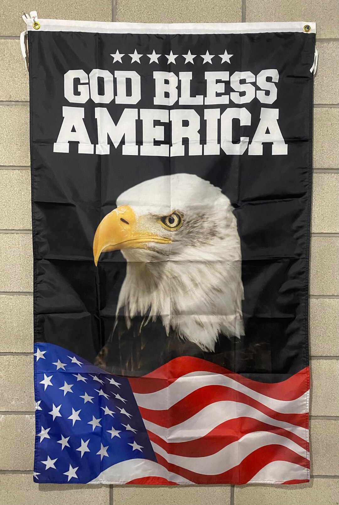 God Bless America Flag FREE SHIP Freedom Save America Republican ...