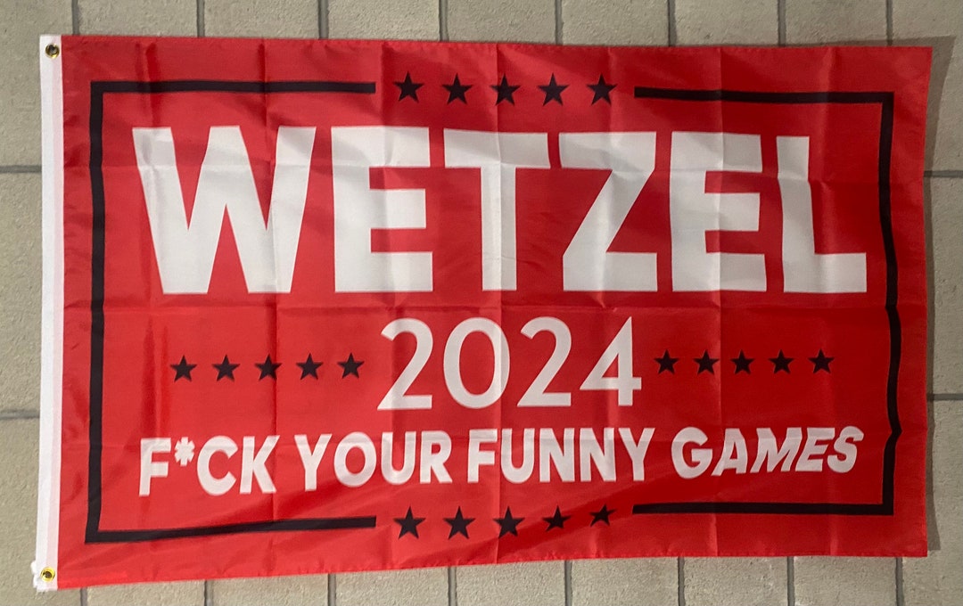 Koe Wetzel for President 2024 Flag FREE SHIP F*ck Your Funny Games ...