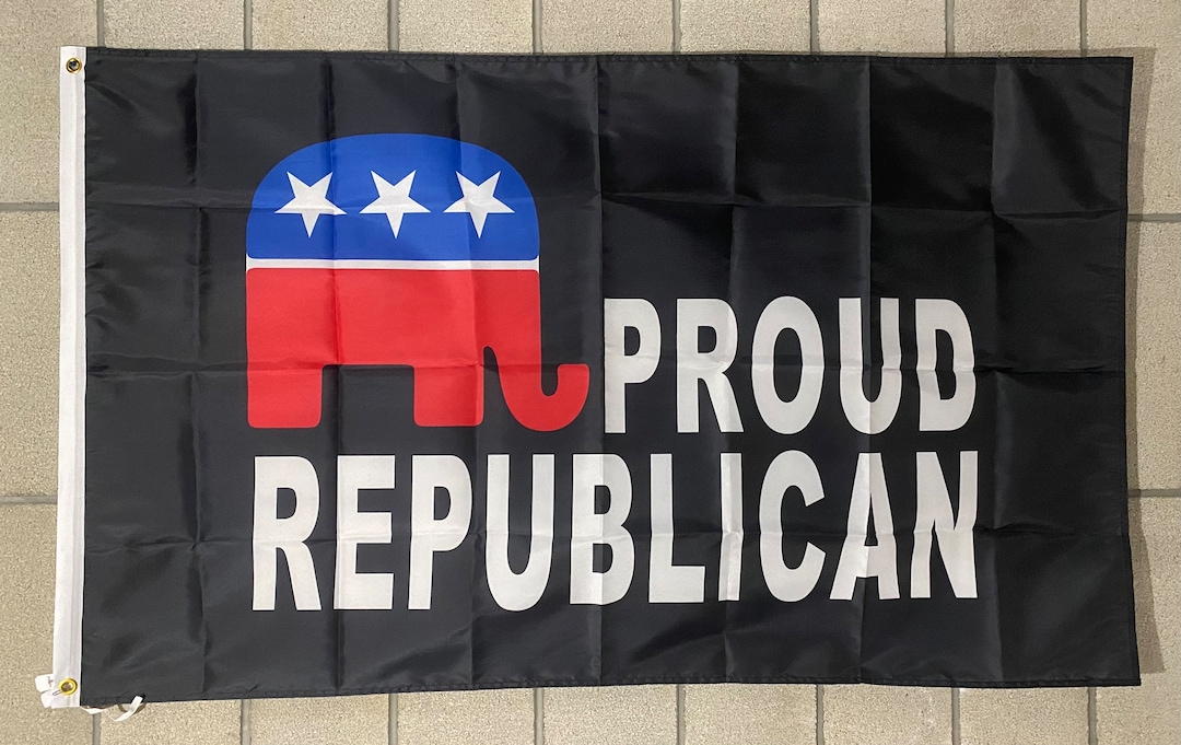 Proud Republican Flag FREE Vote Red Beer Save America November ...