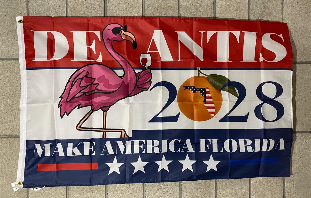 Ron Desantis for President 2028 Flag FREE SHIP Make Liberals Cry Save ...