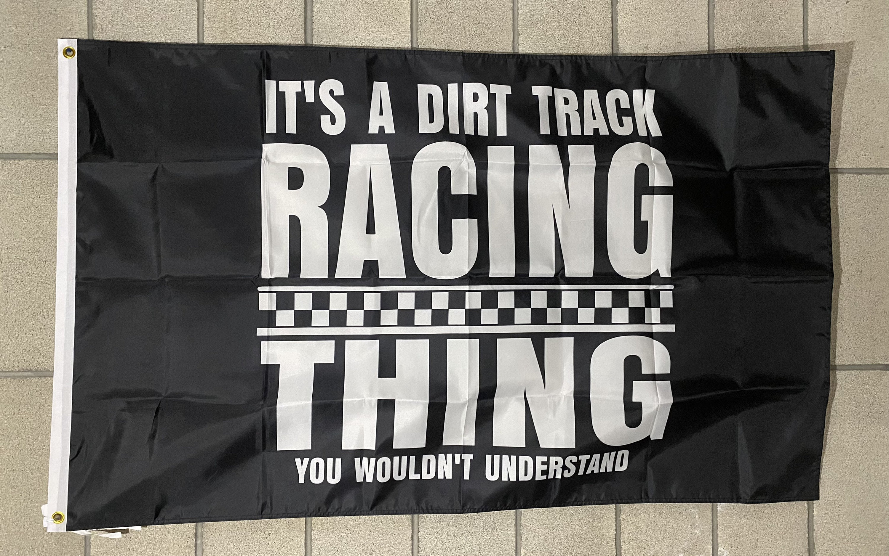 Dirt Track Racing Flag FREE SHIP Freedom America Nascar Sprint Cars ...