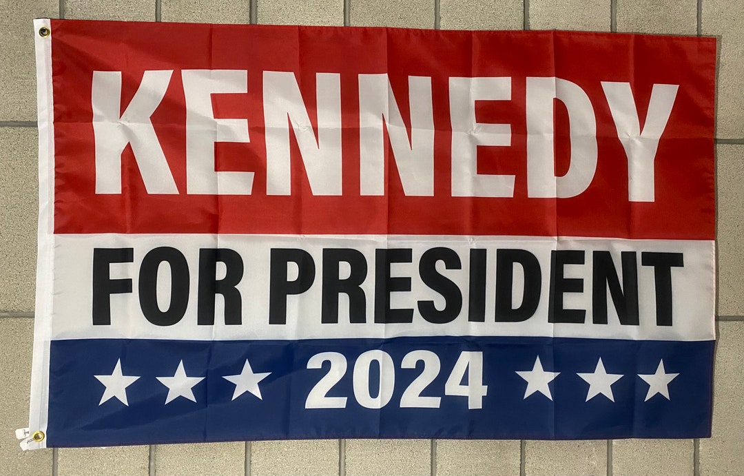 Robert Kennedy Jr 2024 Flag FREE USA SHIP President Nicole Shanahan ...