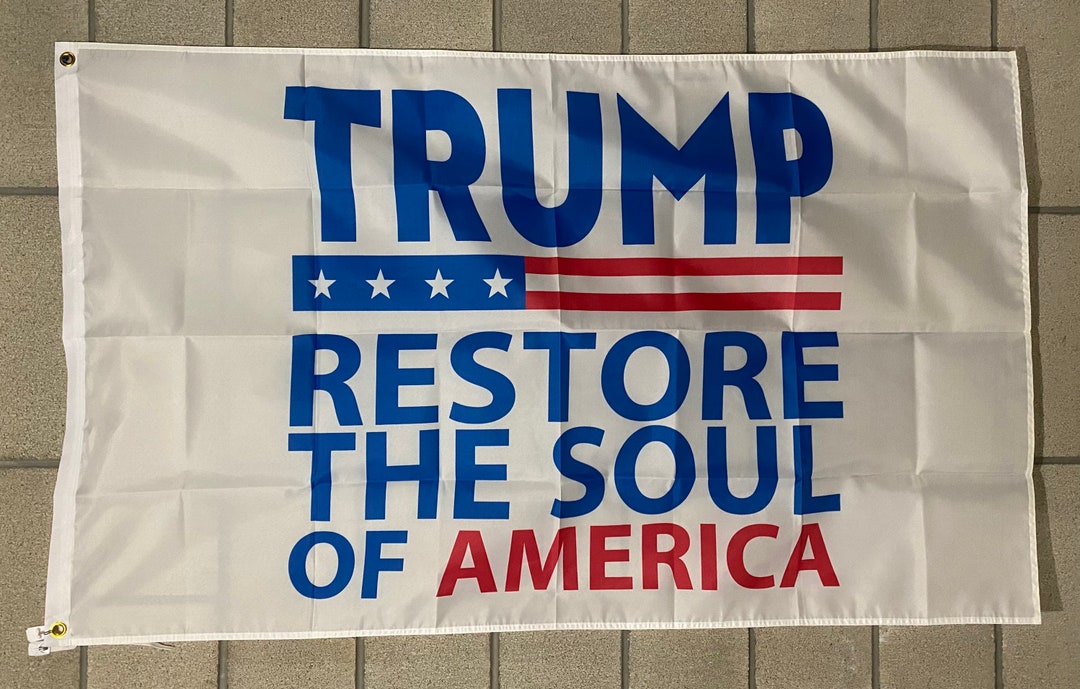 Donald Trump Flag FREE SHIP Restore America Freedom Save America ...