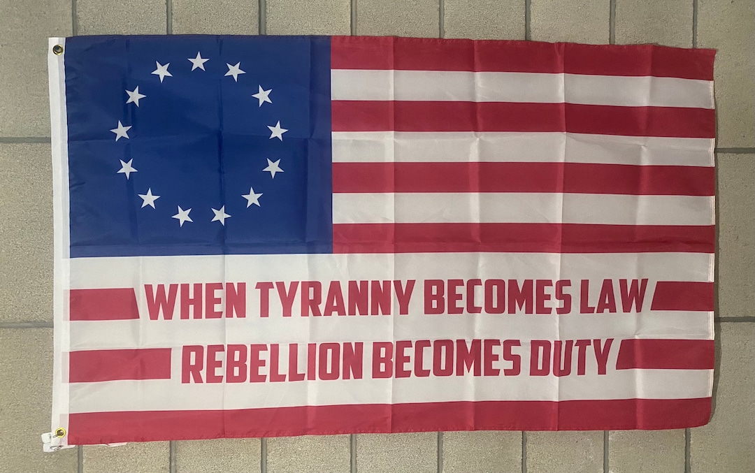 Resist Tyranny Rebell Flag FREE SHIP 2024 President Donald Trump Save ...