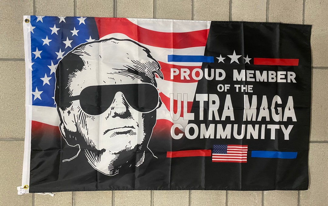Donald Trump Ultra MAGA Support Flag FREE SHIP Freedom 2024 Save ...