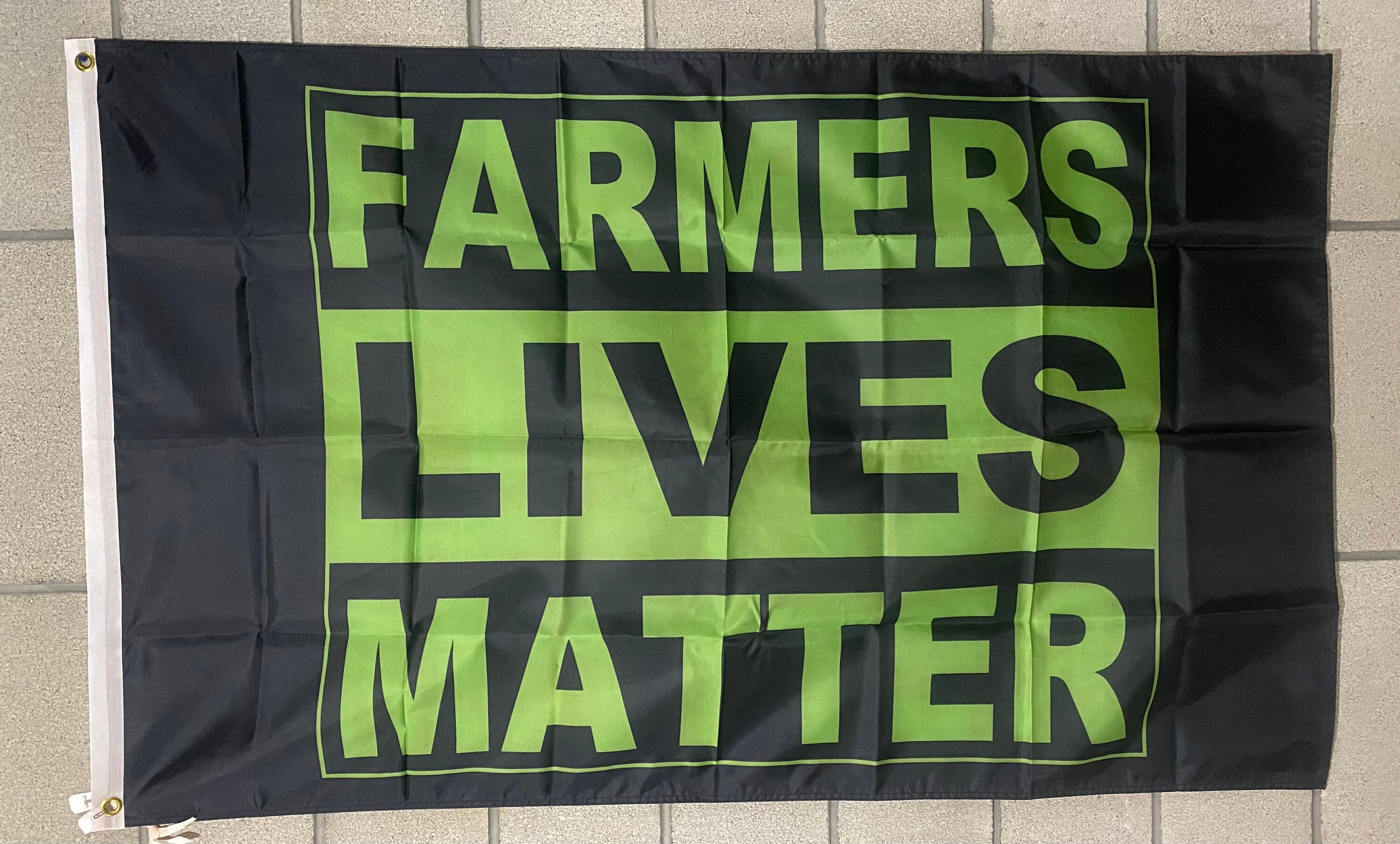 Farmers Lives Matter Flag FREE SHIP God Agricultural Harvest Feed ...