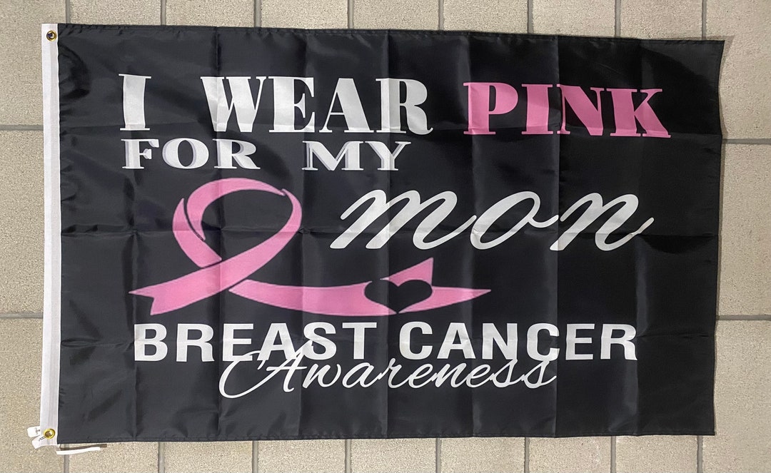 Breast Cancer Awareness Flag FREE SHIP Pink Save the Tatas Fight to ...