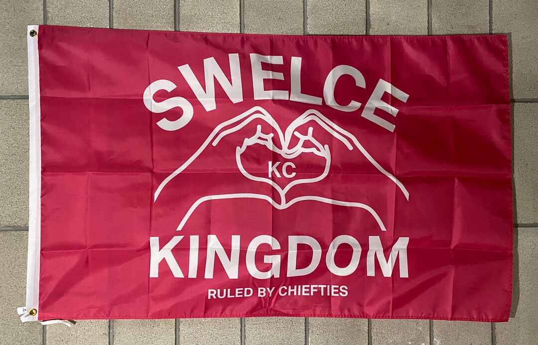 Travis Kelce Taylor Swift Flag FREE SHIP Swelce Kingdom You Belong With ...