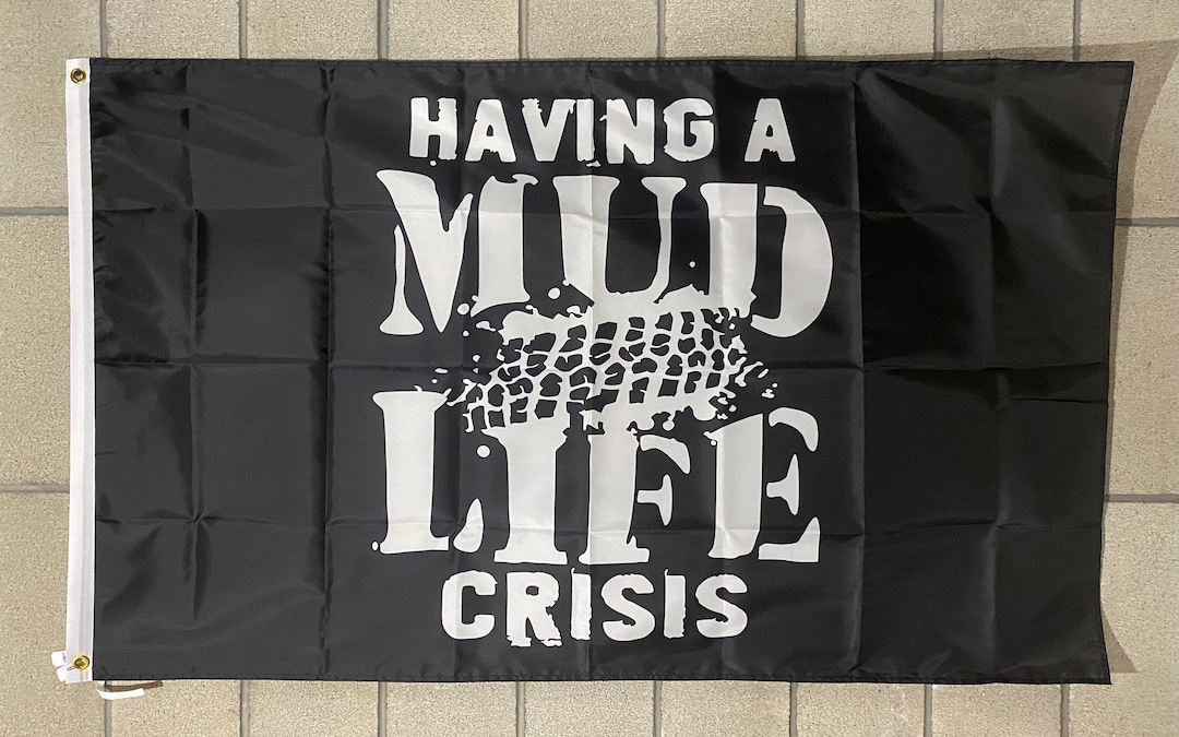Dirt Track Racing Flag FREE SHIP Mud Life Crisis 4x4 Off-road America ...