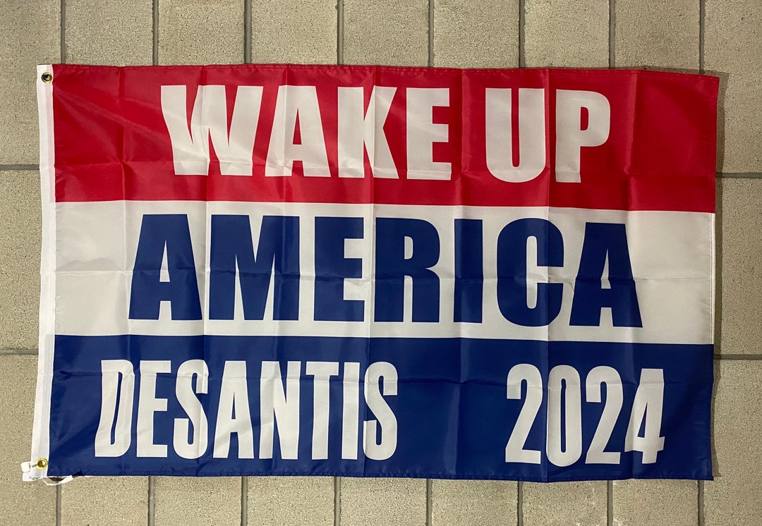Ron Desantis for President 2024 Flag FREE SHIP Donald Trump America ...