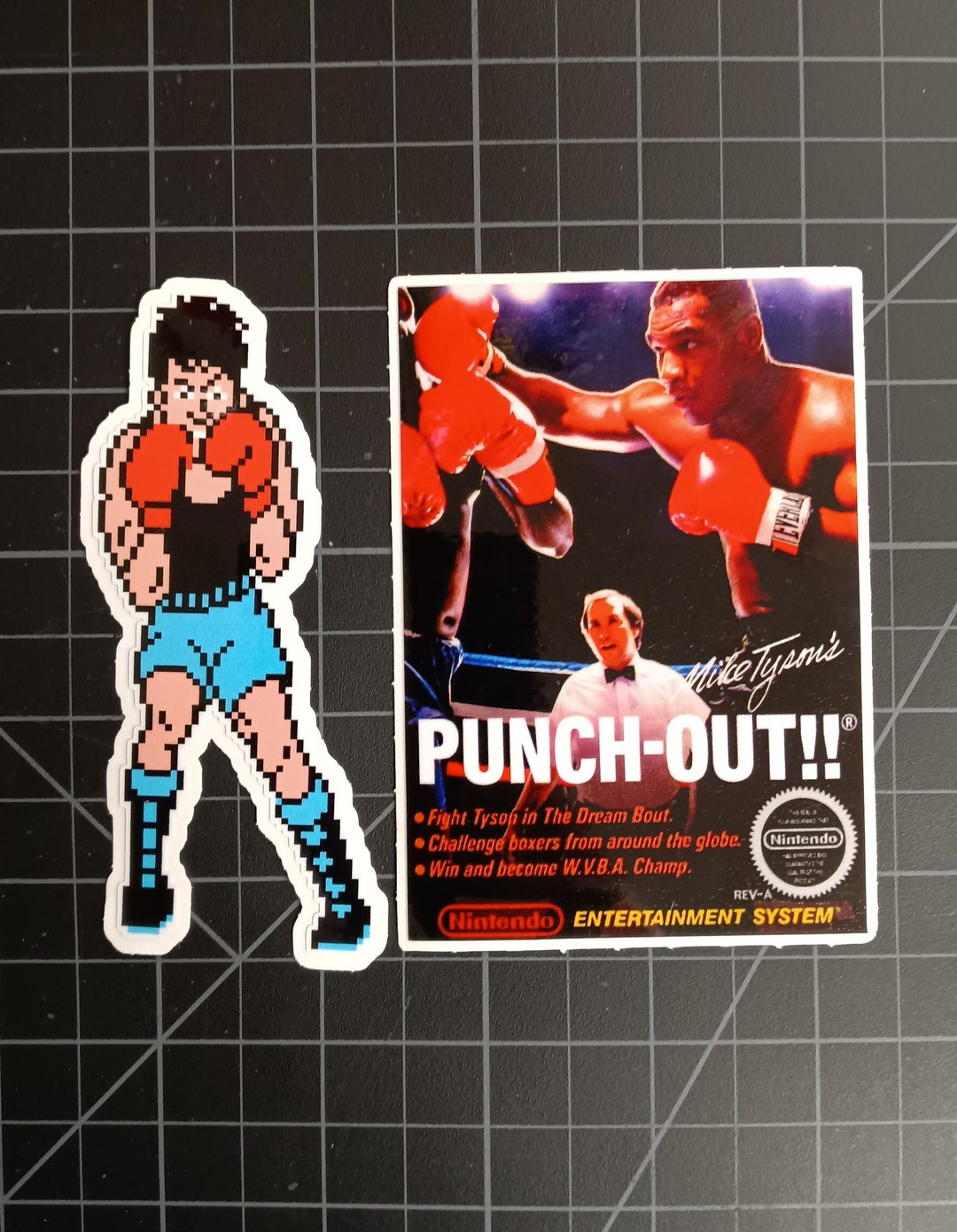 Mike Tyson's Punch Out Decal Stickers - Etsy
