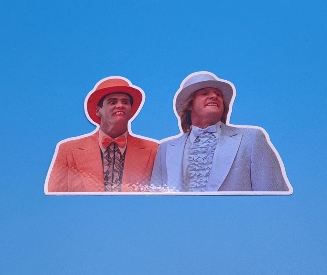 Dumb Dumber Sticker - Etsy