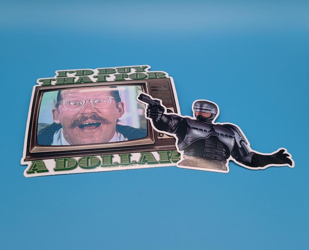 Robocop Decal Sticker - Etsy