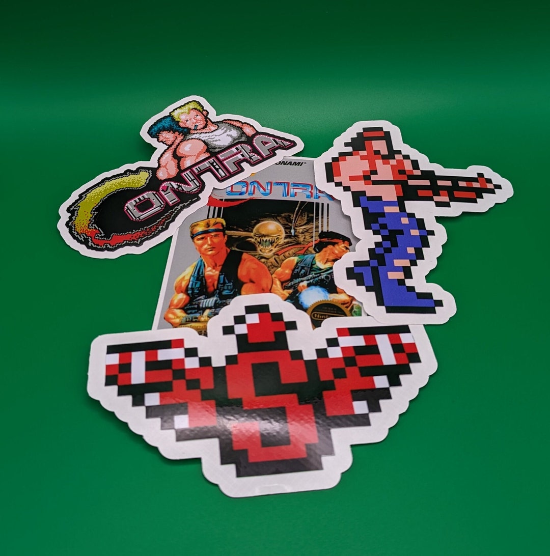 Contra Decal Sticker - Etsy