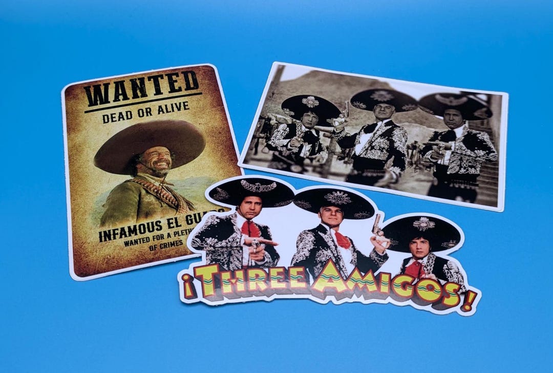 Three Amigos! Decal Sticker - Etsy
