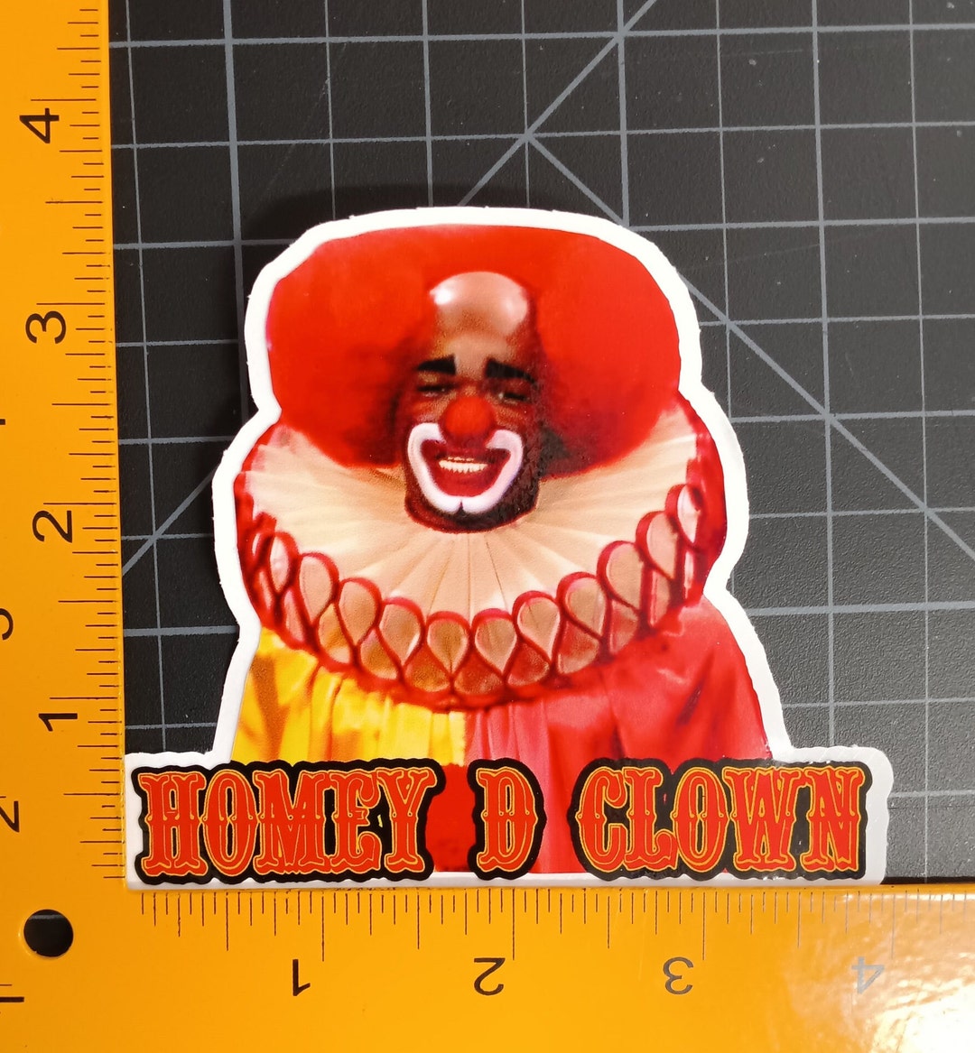 Homey D Clown Decal Sticker - Etsy