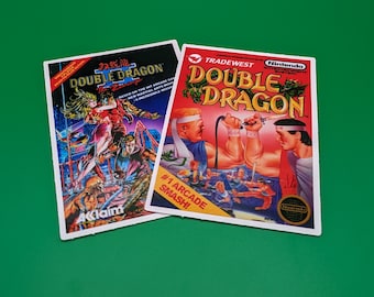 Double Dragon Characters Vinyl Decal Choose Your Favorite 8bit Sprite ...