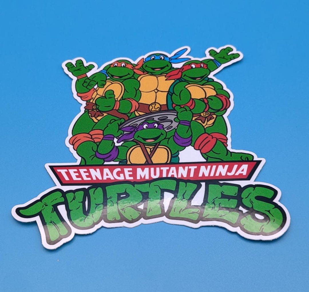 TMNT Decal Sticker - Etsy