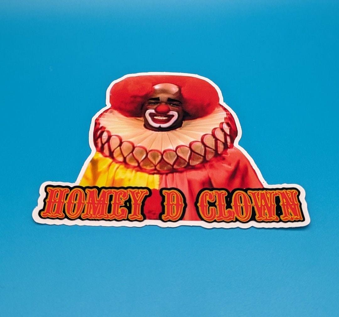 Homey D Clown Decal Sticker - Etsy