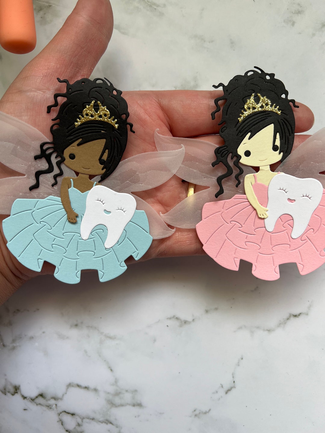 Tooth Fairy Die Cut Embellishment for Scrapbook or Cards Boy - Etsy