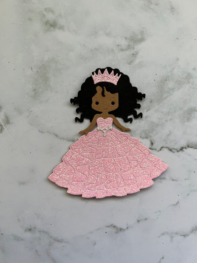 Princess Die Cuts Princess Cut Out for Scrapbooking Card - Etsy