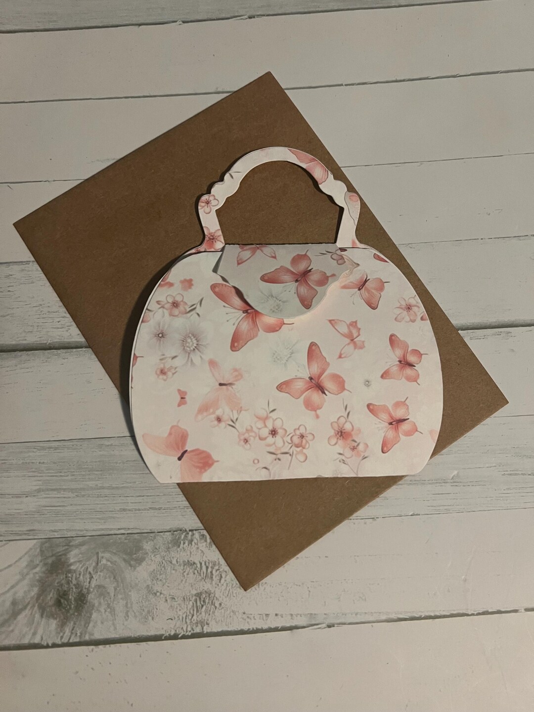 Purse Gift Card Holder, Handmade Paper Purse, Gift for Women, Unique ...