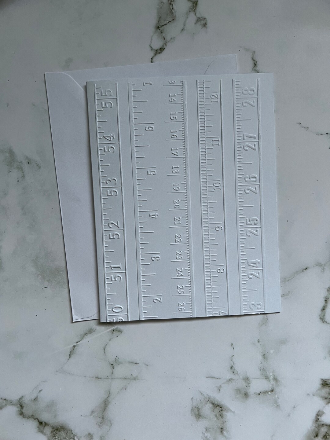 Ruler Cards, Embossed Rulers, Cards for Teachers, Construction Worker ...