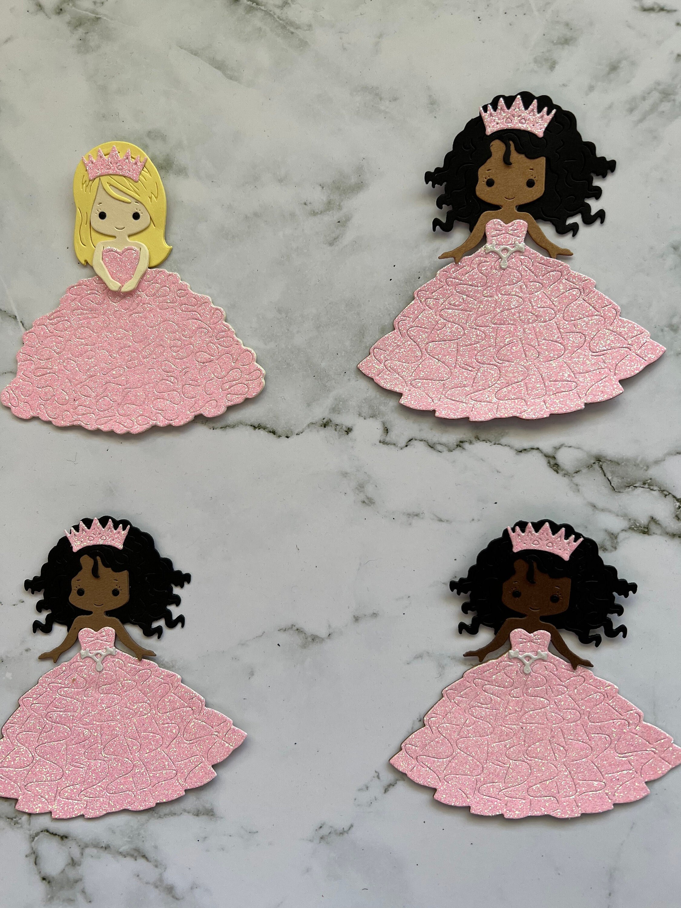 Princess Die Cuts, Princess Cut Out for Scrapbooking, Card ...