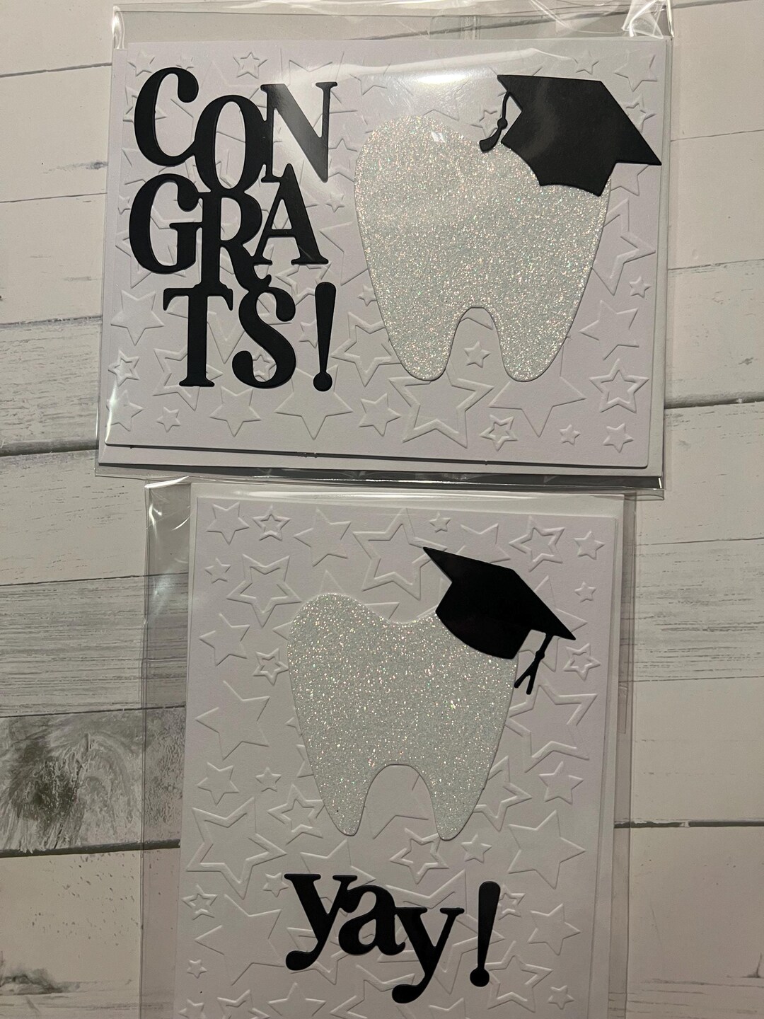 Dentist Graduation Card, Handmade Graduation Notecard, Congrats Dentist ...