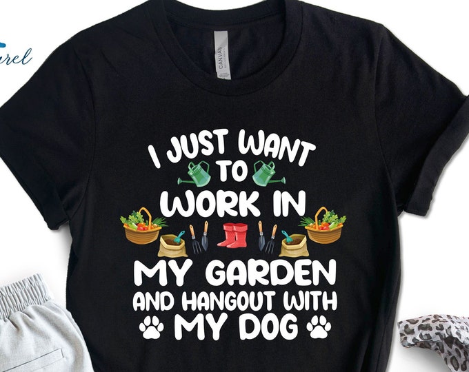 Gardening T-shirt, Gardening Gift, Gardener Tshirt, Plant Tee, Funny ...