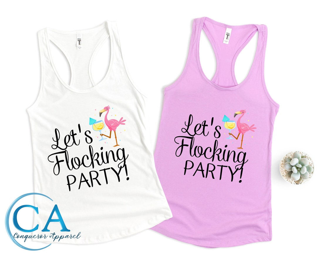 Im Getting Flocking Married Lets Get Flocked Up Tank Lets Flocking