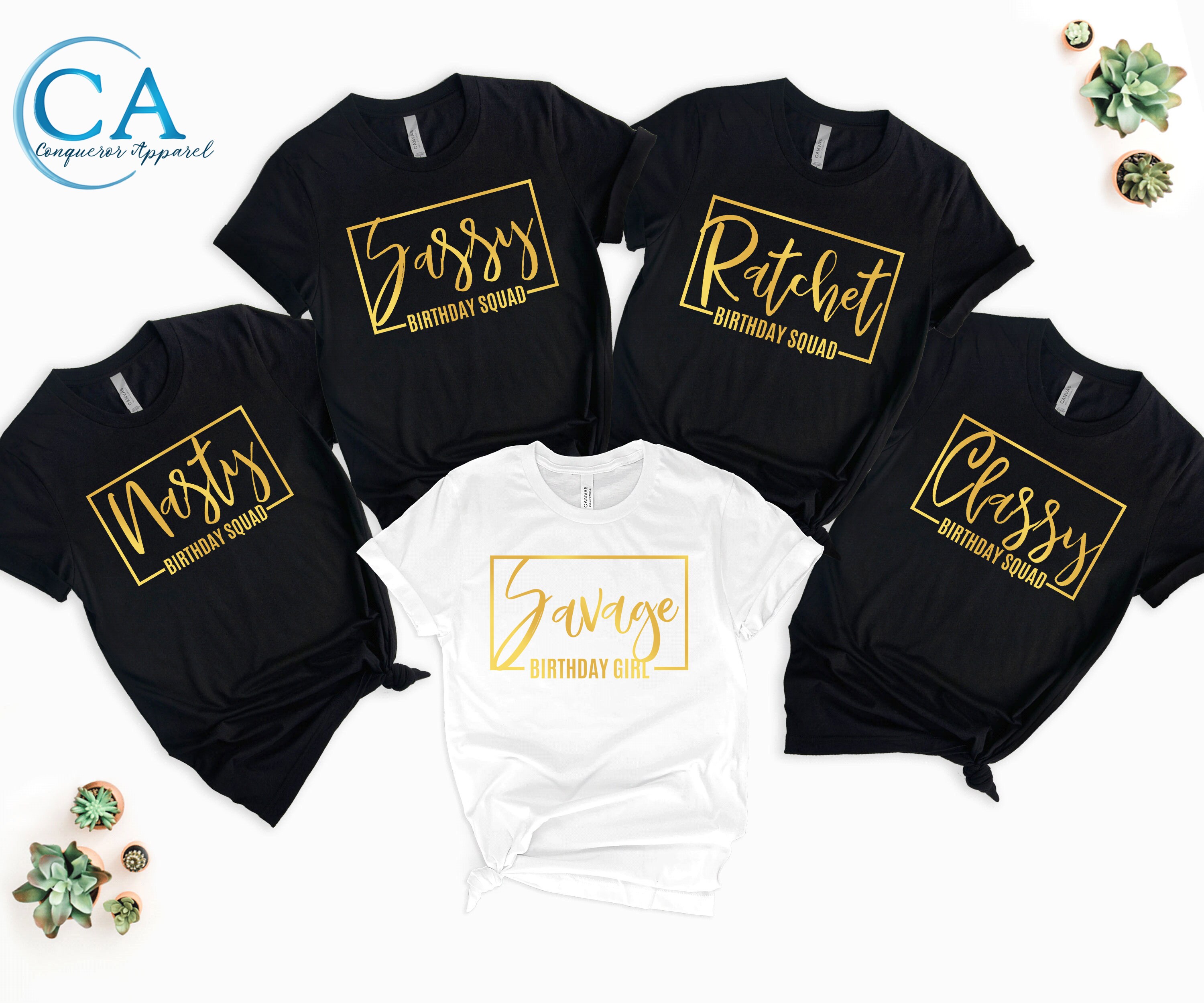 Savage Birthday Squad Shirt Birthday Squad Shirt Birthday - Etsy