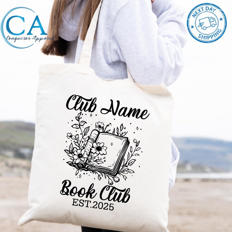 Book Club Tote Bags - Etsy