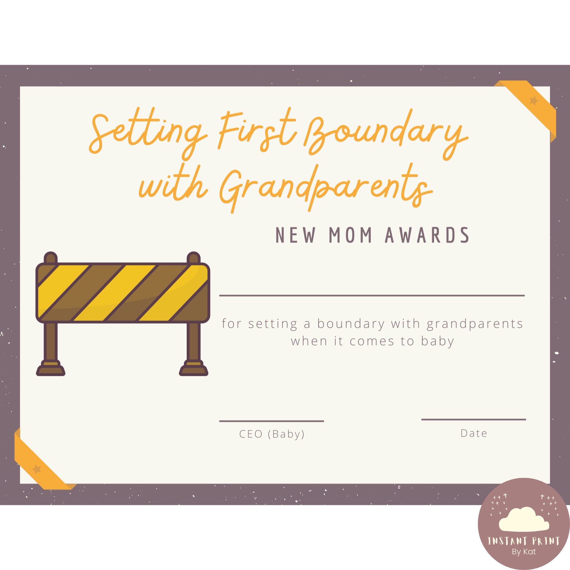 Grandparents Day Certificates Printables