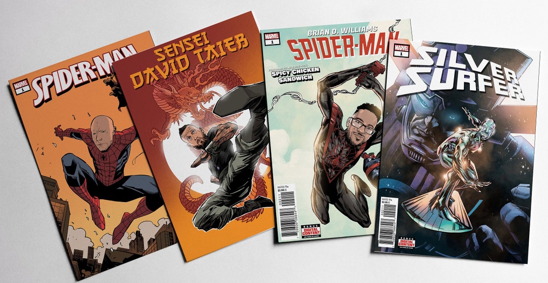 Personalized Custom Comic Book Cover Art Gift - Etsy