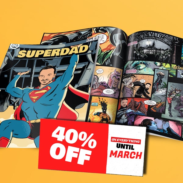 Custom Comic Book - Etsy