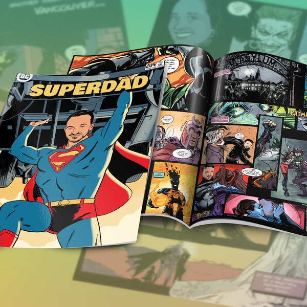 Personalized Comic - Etsy