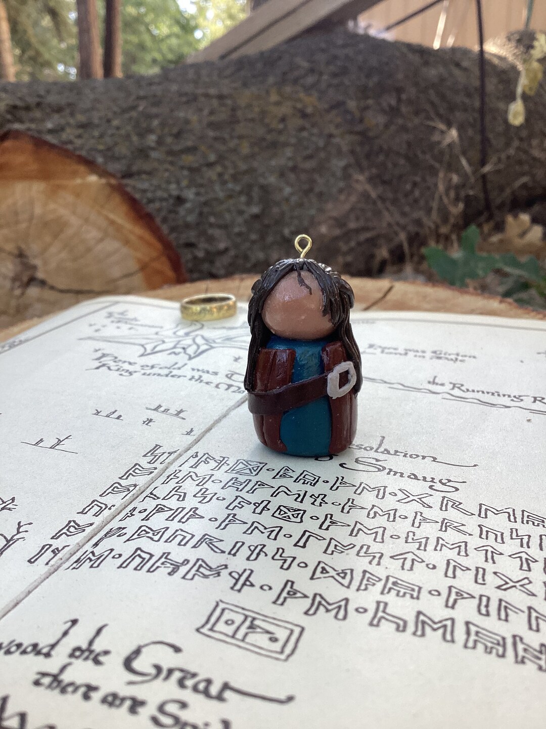 Kili Dwarf From the Hobbit Clay Figurine - Etsy