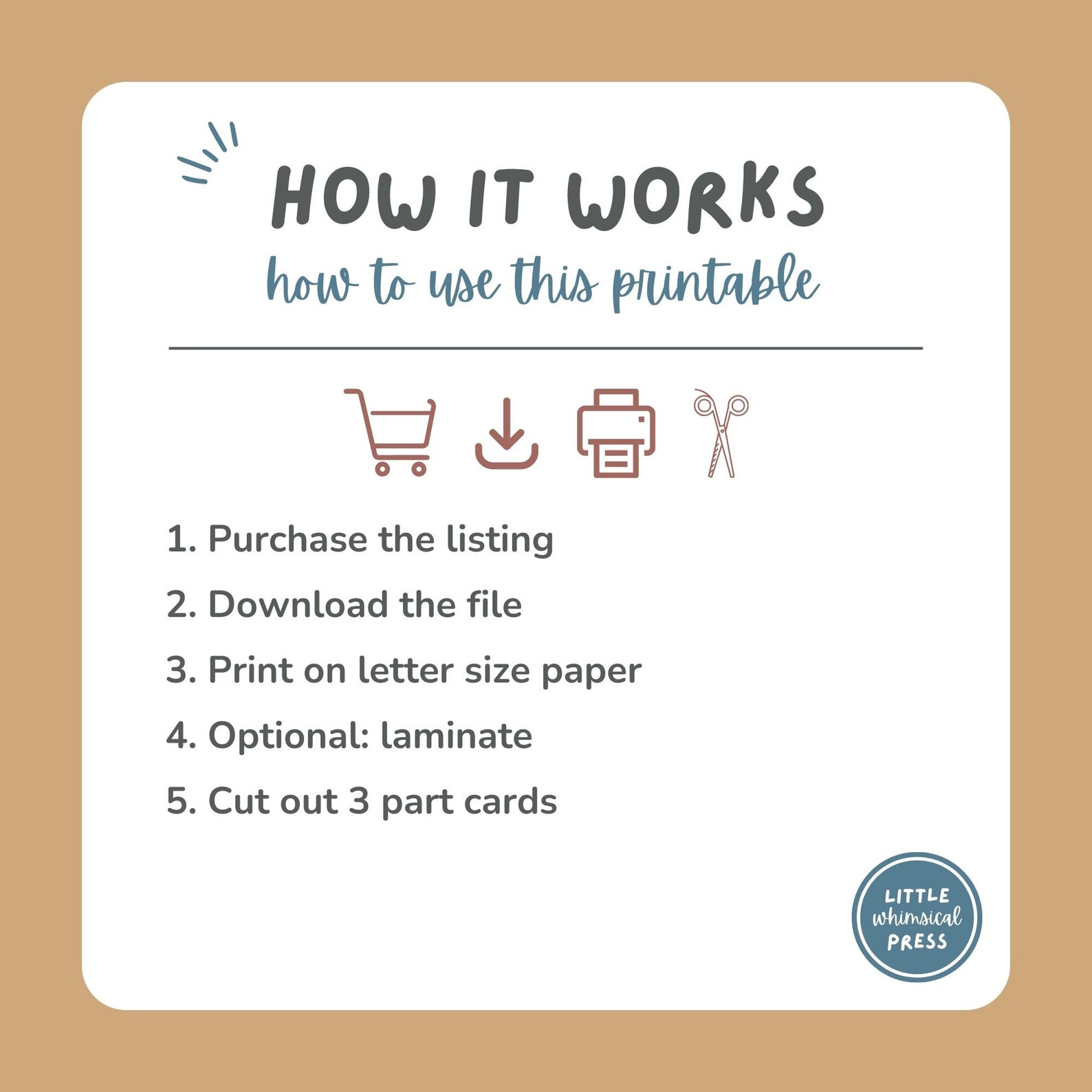 Montessori Zoo Animals 3 Part Cards | Vocabulary Animal Flash Cards for ...