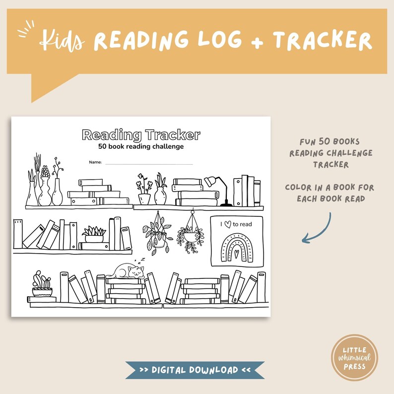 Printable Kids Reading Log and Reading Tracker | Summer Reading ...