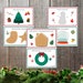 Printable Christmas Play Dough Mats | Play Doh Mats | Playdough Mat ...
