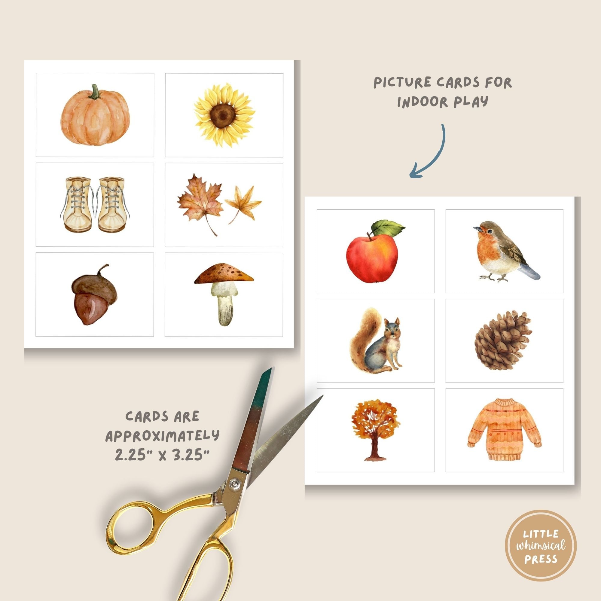 Kids Fall Scavenger Hunt Printable | Thanksgiving Fun Games for Kids ...