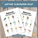 Printable Nature Kids Scavenger Hunt | Nature Study Fall Treasure Hunt ...