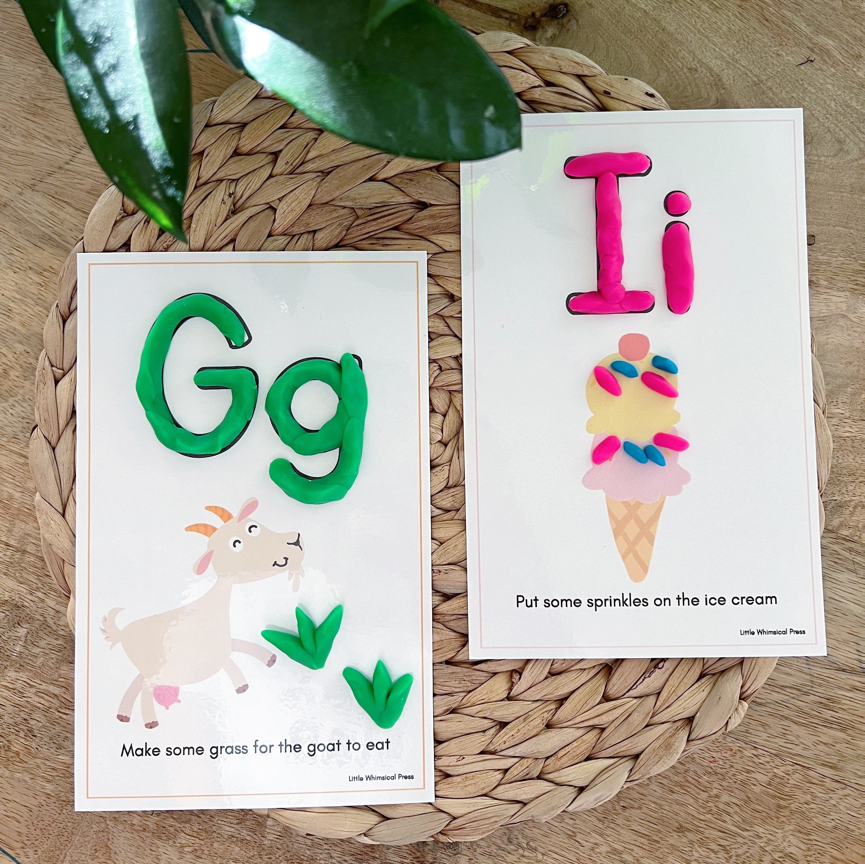 Alphabet Play Dough Mats Printable | ABC Playdough Activity Mat ...