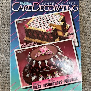 Vintage Wilton Cake Decorating Yearbook: Chocolate Cake Recipes - Etsy