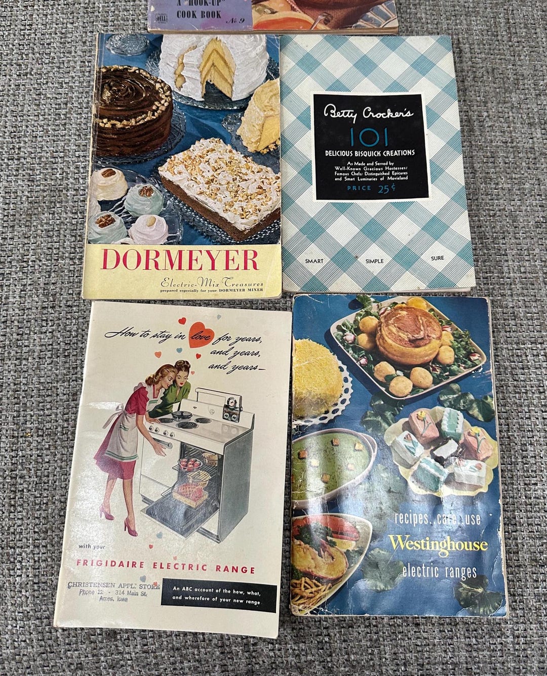 Vintage 1940s Cookbook Ephemera - Recipe Booklet & Ads - Etsy