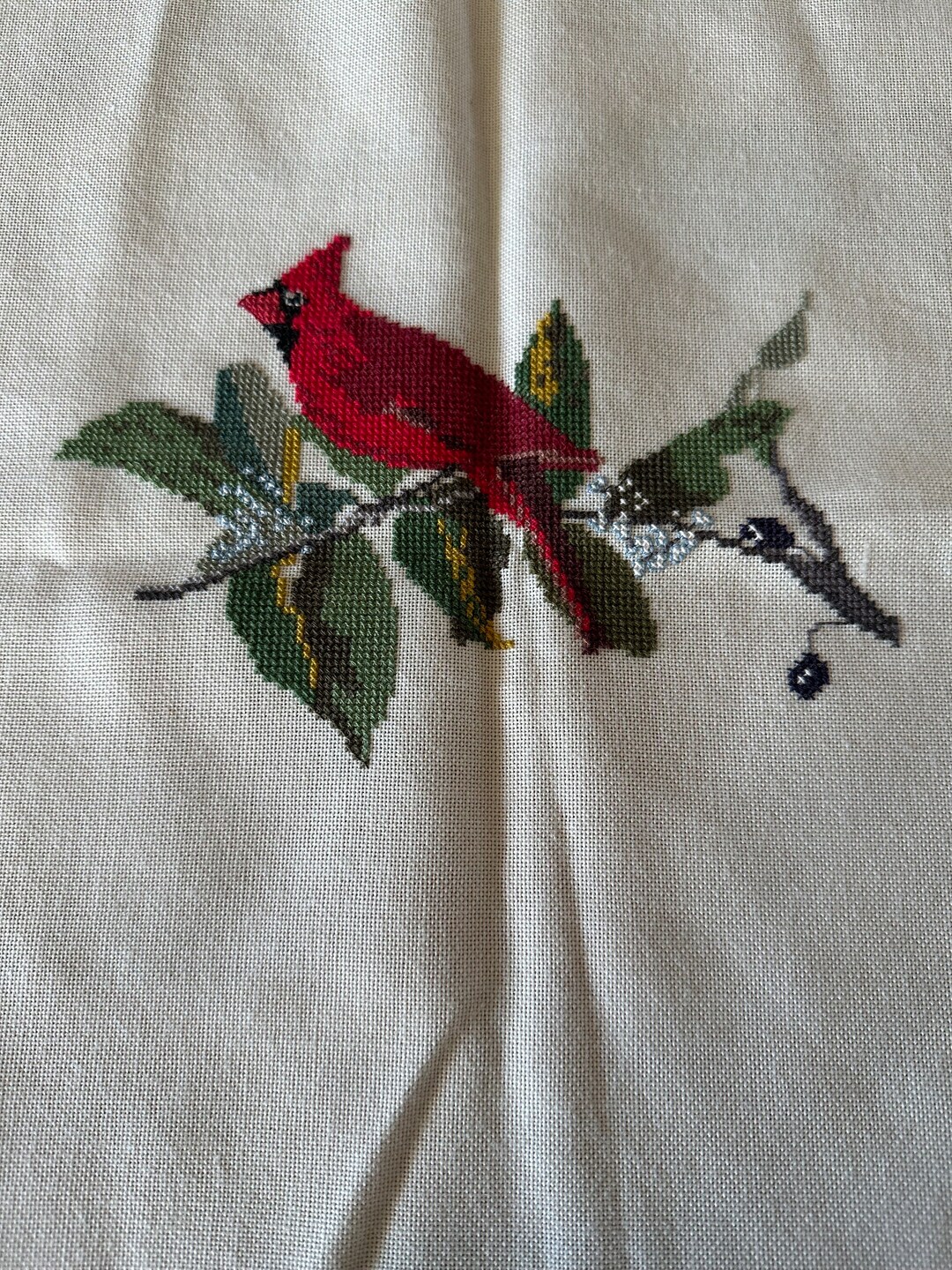 Cardinal Cross-stitch - Etsy