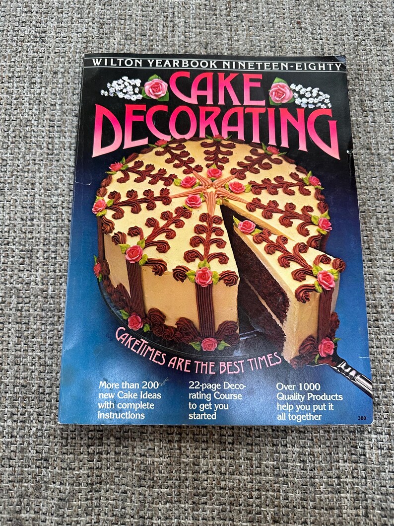 Vintage Wilton Cake Decorating Yearbook: Chocolate Cake Recipes - Etsy