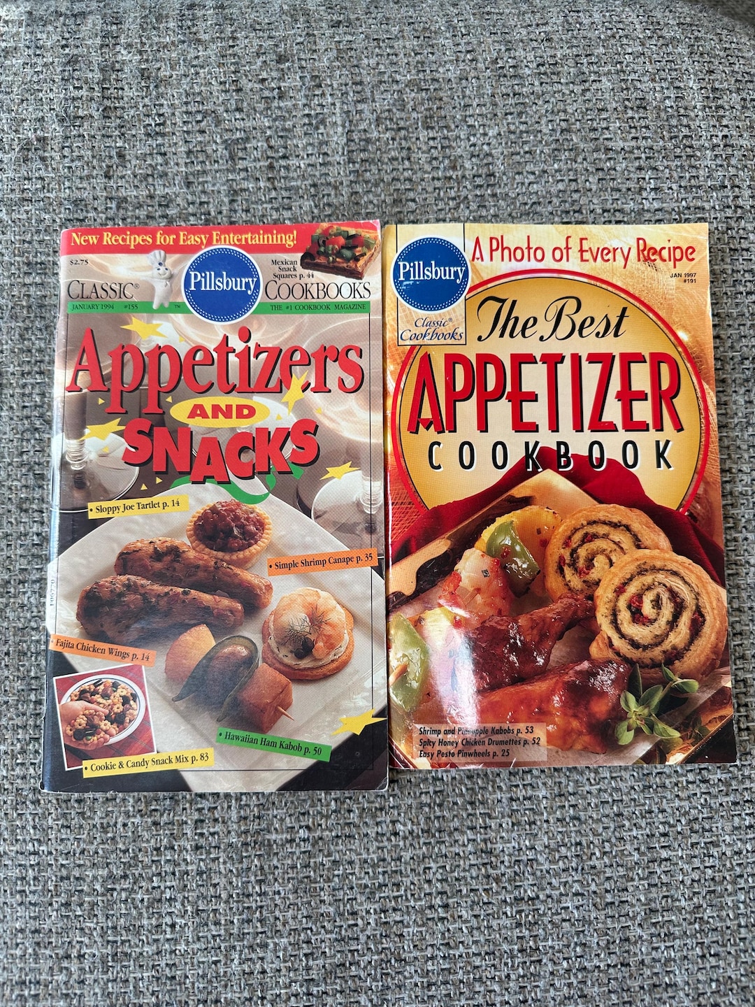 Vintage Pillsbury Appetizer Cookbook: 1990s Recipe Collection - Etsy